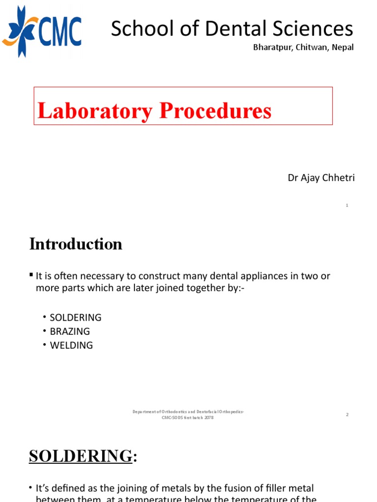 Laboratory Procedures Pdf Soldering Construction 
