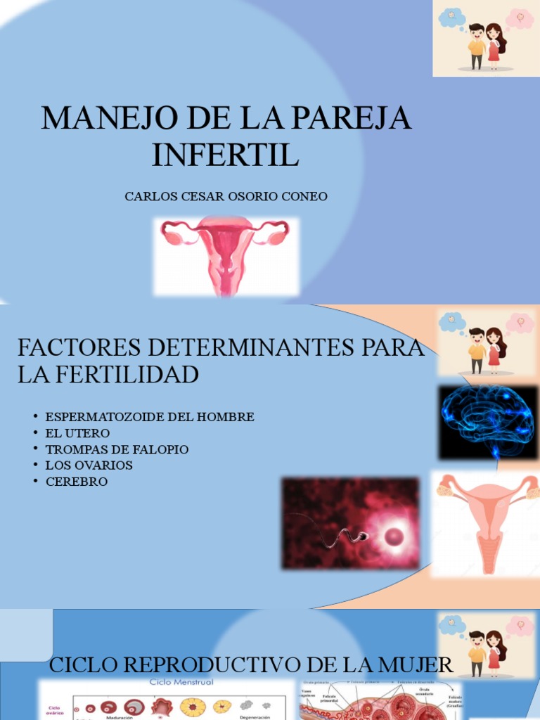 Manejo de La Pareja Infertil | PDF | Esterilidad | Fertilidad