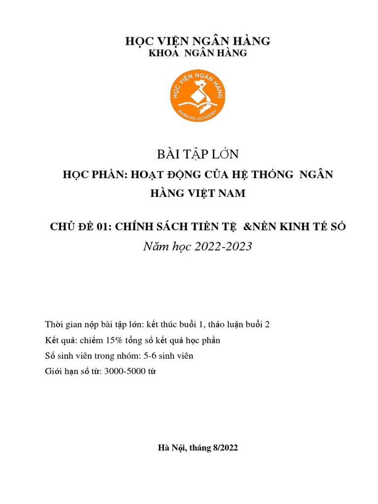 BTL 01 - CSTT KTS - 2022-2023 | PDF