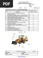 Chain Pulley Block Inspection Checklist | PDF