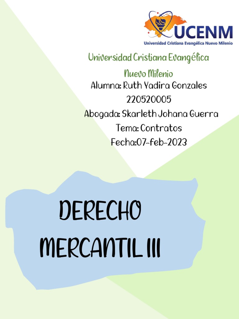 Contratos Mercantil 3 | PDF | Seguro | Reaseguro