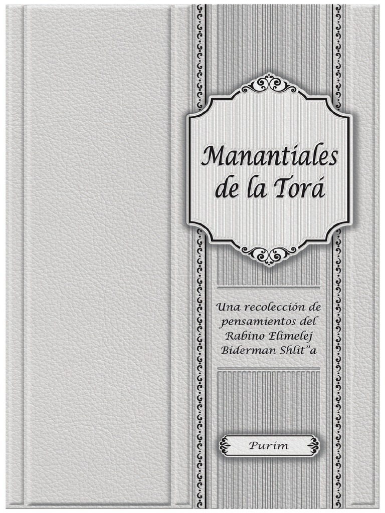 Mitzvot y enseñanzas de Purim | PDF | Esther | Nombres de Dios en el ...