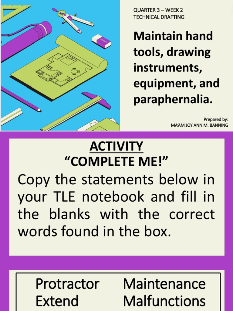 Technical Drafting Week 2 Activity | PDF