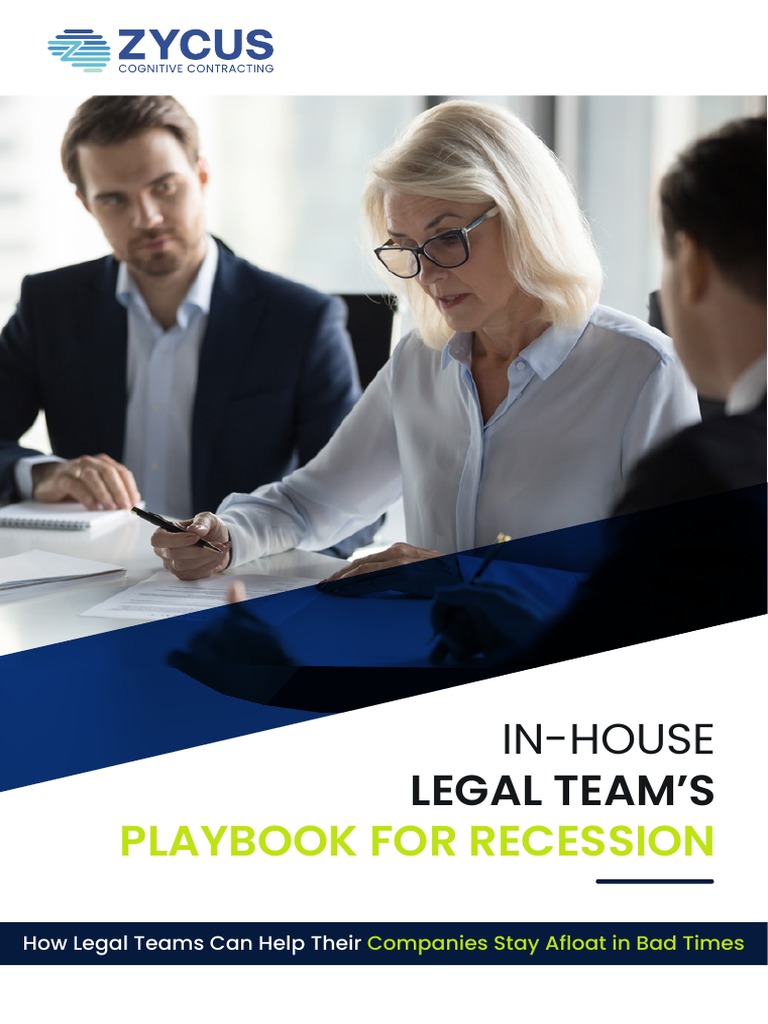 In-House Legal Team's Playbook For Recession | PDF | Prices | Employment