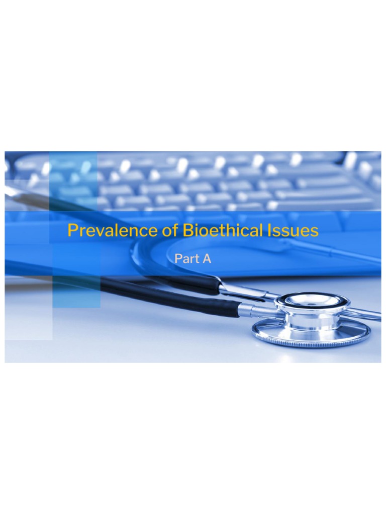 Prevalence of Bioethical Issues Euthanasia | PDF | In Vitro ...