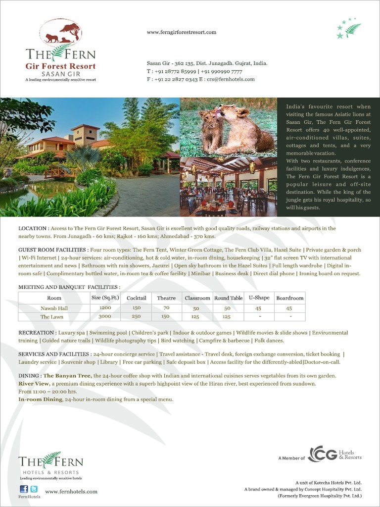 The Fern Gir Forest Resort | PDF