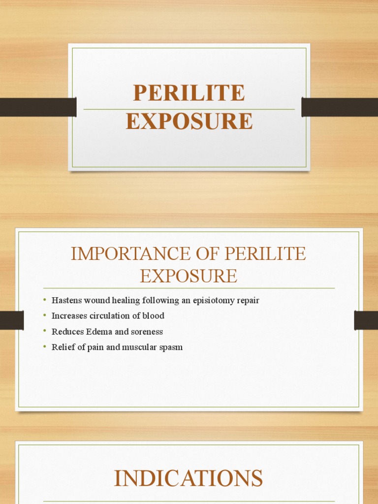 Perilite Exposure | PDF
