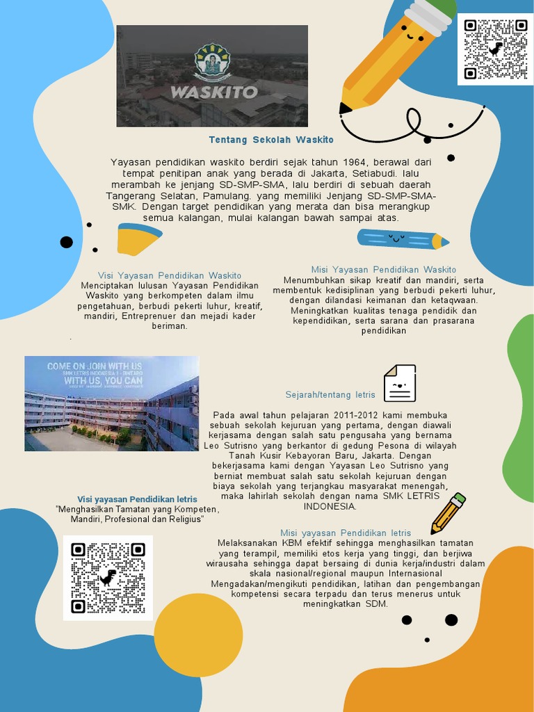 Profil Yayasan Pendidikan Waskito | PDF