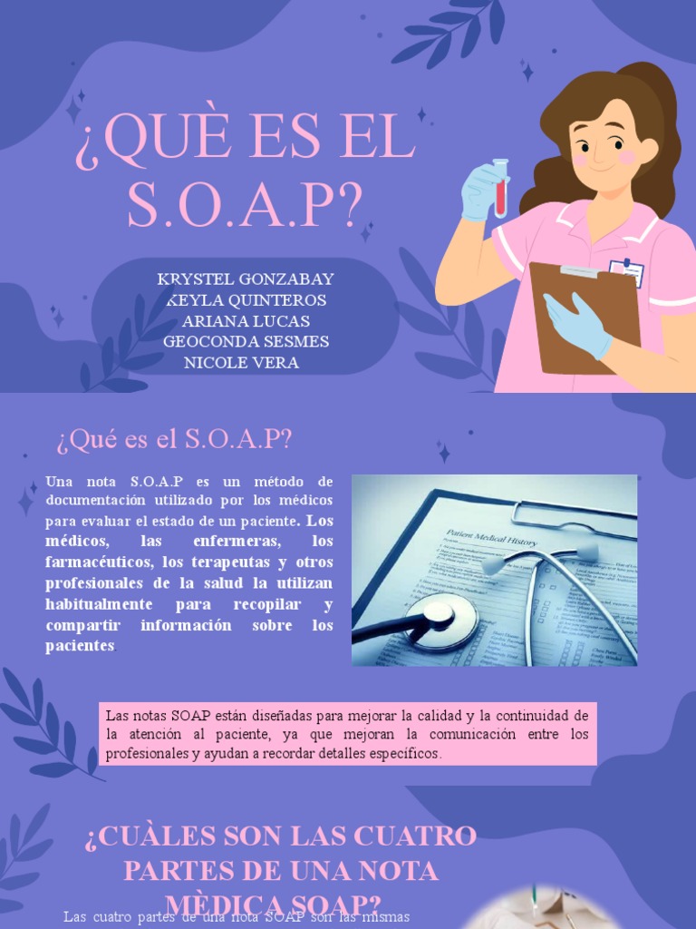 Grupo - 1 - Soap | PDF | Enfermería | Fiebre