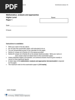 Pre-IB Math Workbook | PDF