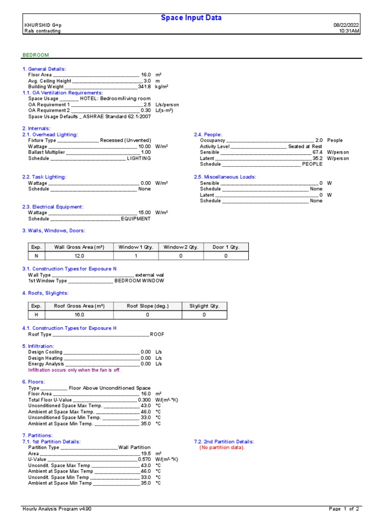 558-Report Hap | PDF | Lighting | Window