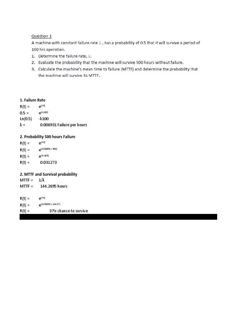 Contoh Soal2 Reliability | PDF | Errors And Residuals | Coefficient Of ...