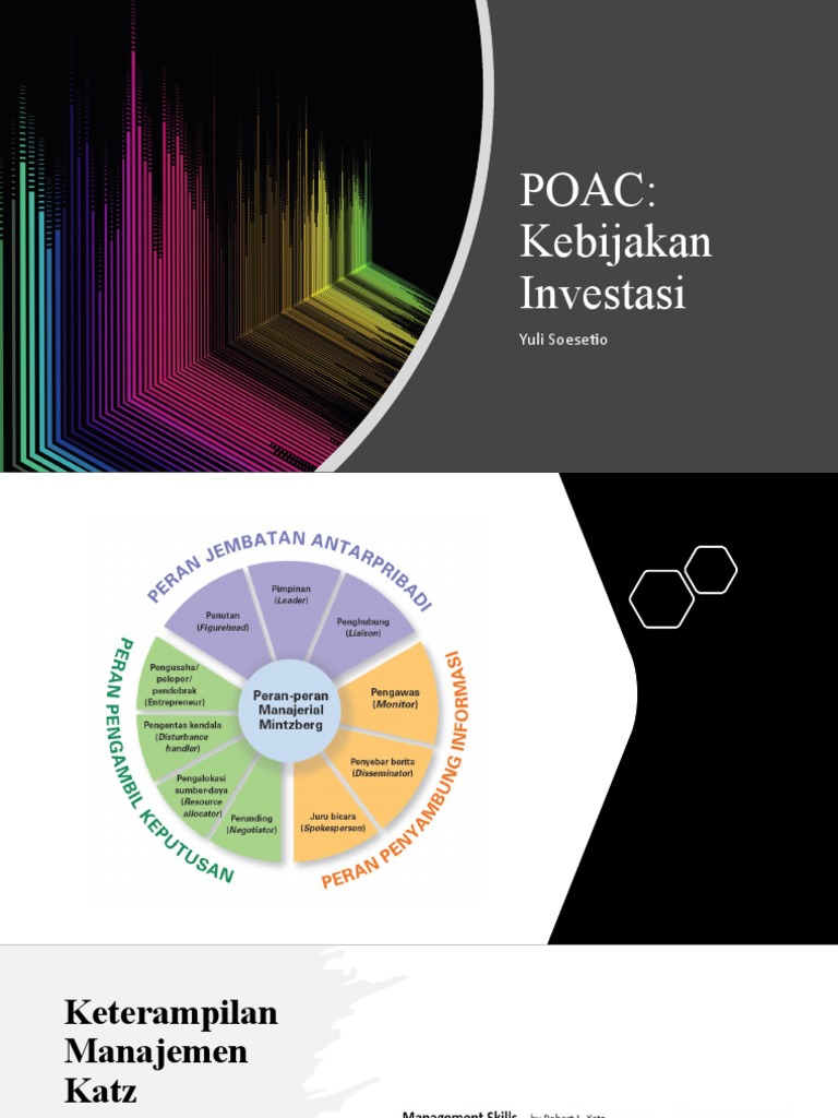 POAC Kebijakan Investasi | PDF | Karier & Perkembangan | Bisnis