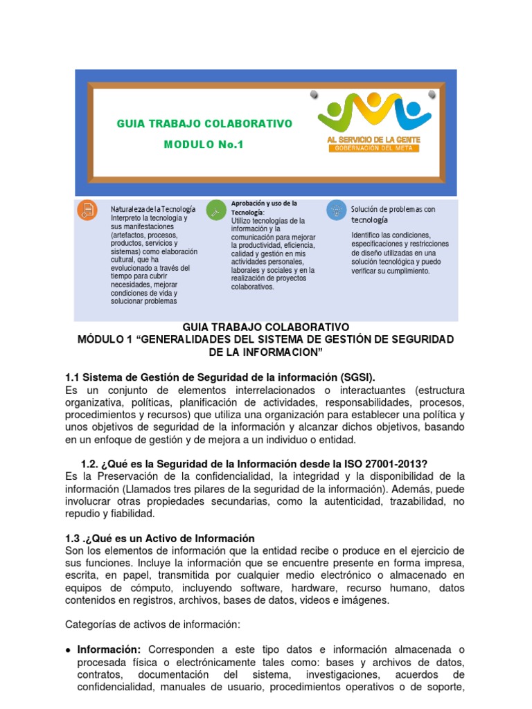 Guia Trabajo Colaborativo-1 | PDF