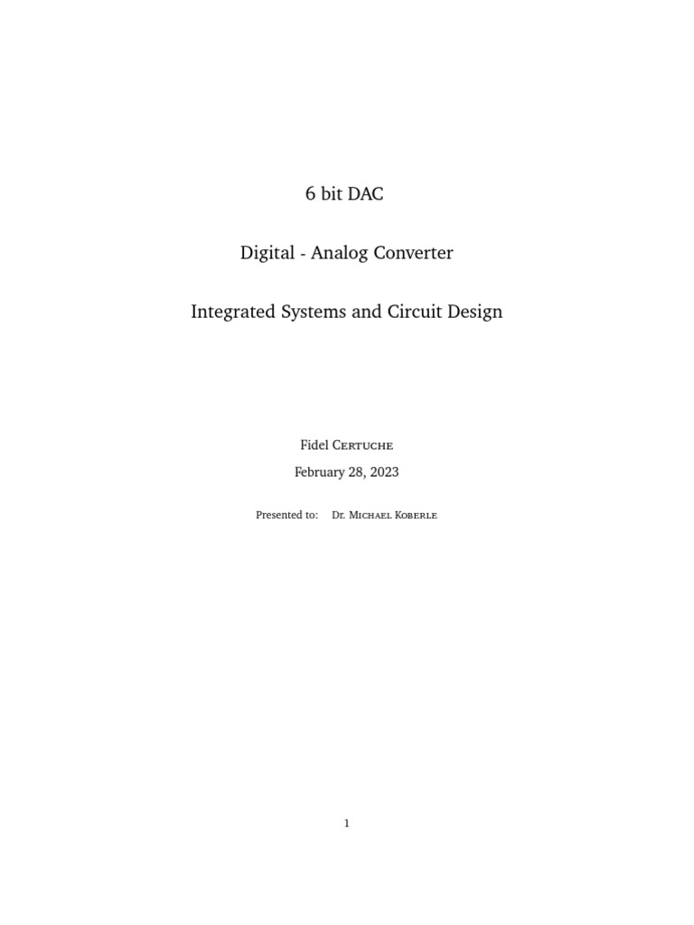 Fidel Certuche Lab 5 Report ISCD (Extra Image) | PDF | Digital To ...