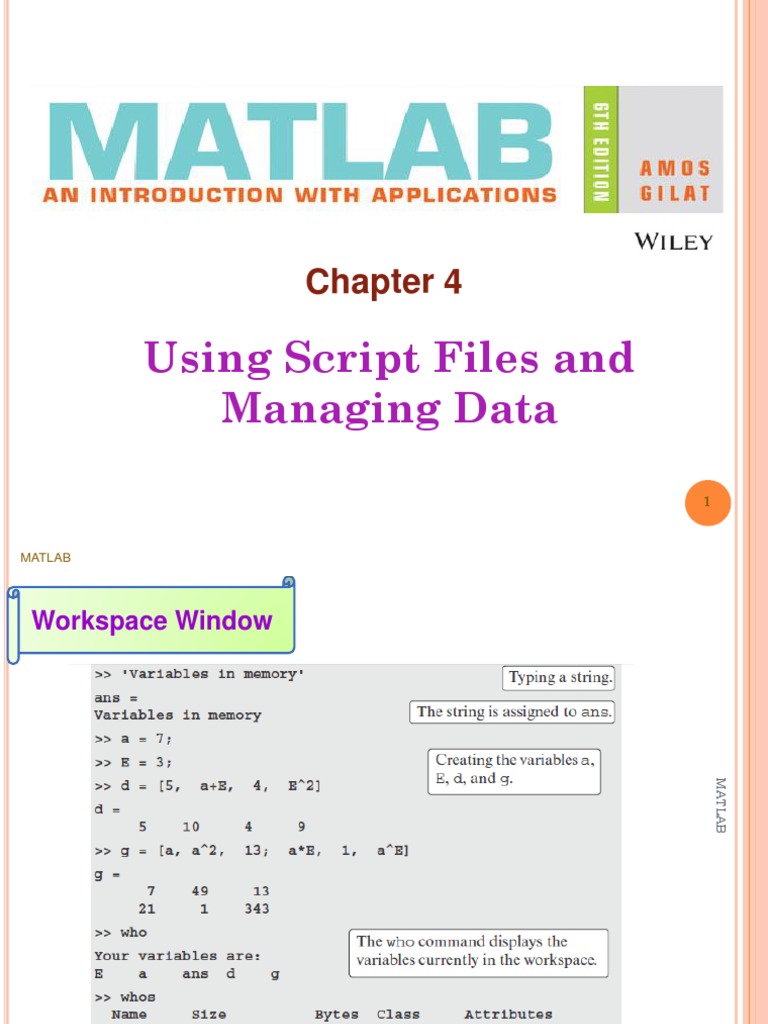C4 Matlab | PDF | Computer Science | Software