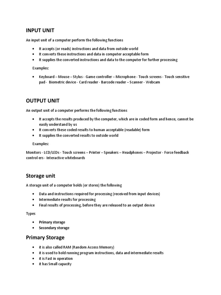 Computer Organization Pdf Computer Data Storage Computer Hardware
