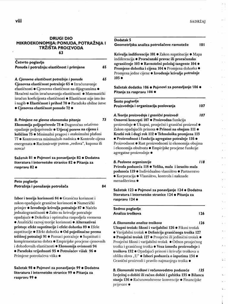 Ekonomija - Samuelson 6 | PDF