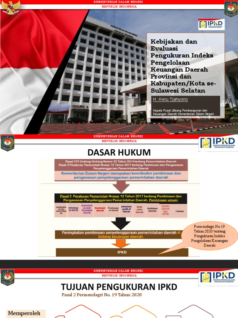 2.bahan Paparan IPKD Sulsel - Pak Kapus 020822 | PDF