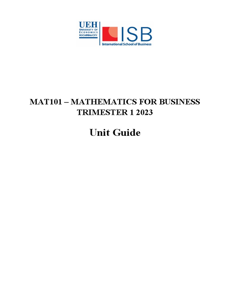 Unit Guide | PDF | Derivative | Matrix (Mathematics)
