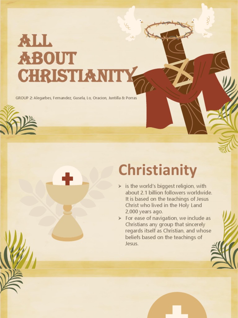 Christianity | PDF | Eucharist | Jesus