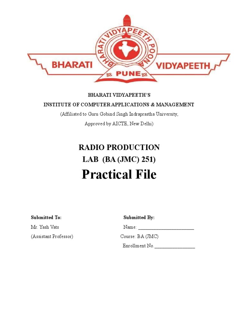 PD Lab Cover Page | PDF