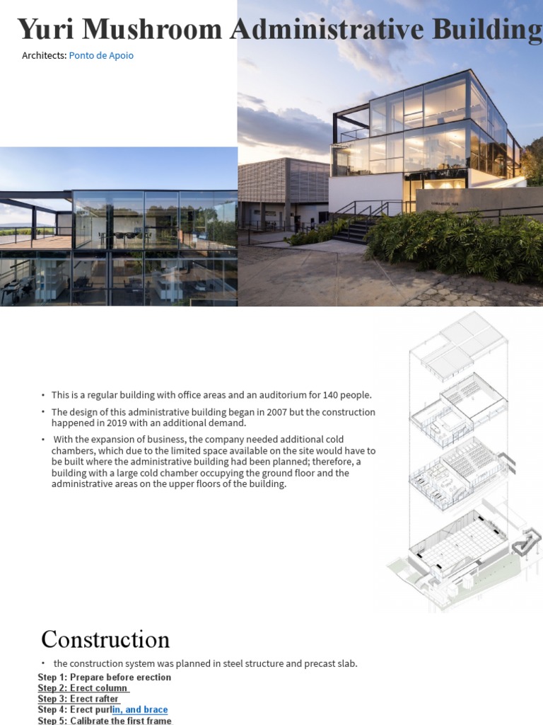 Yuri Mushroom Building Construction Guide | PDF | Column | Beam (Structure)