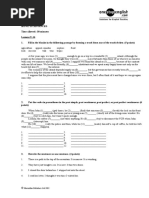 FS2 English Worksheets CVC and Dictation Sentences | PDF | Vegetables ...