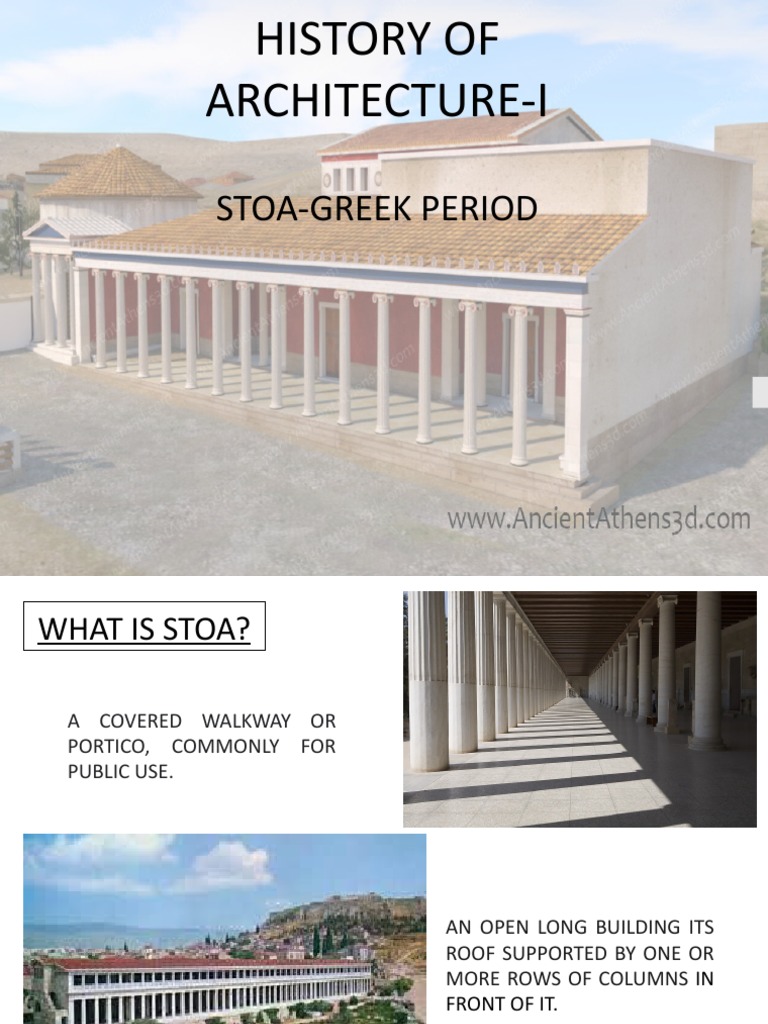 STOA | PDF | Ancient Greece | Classical Antiquity