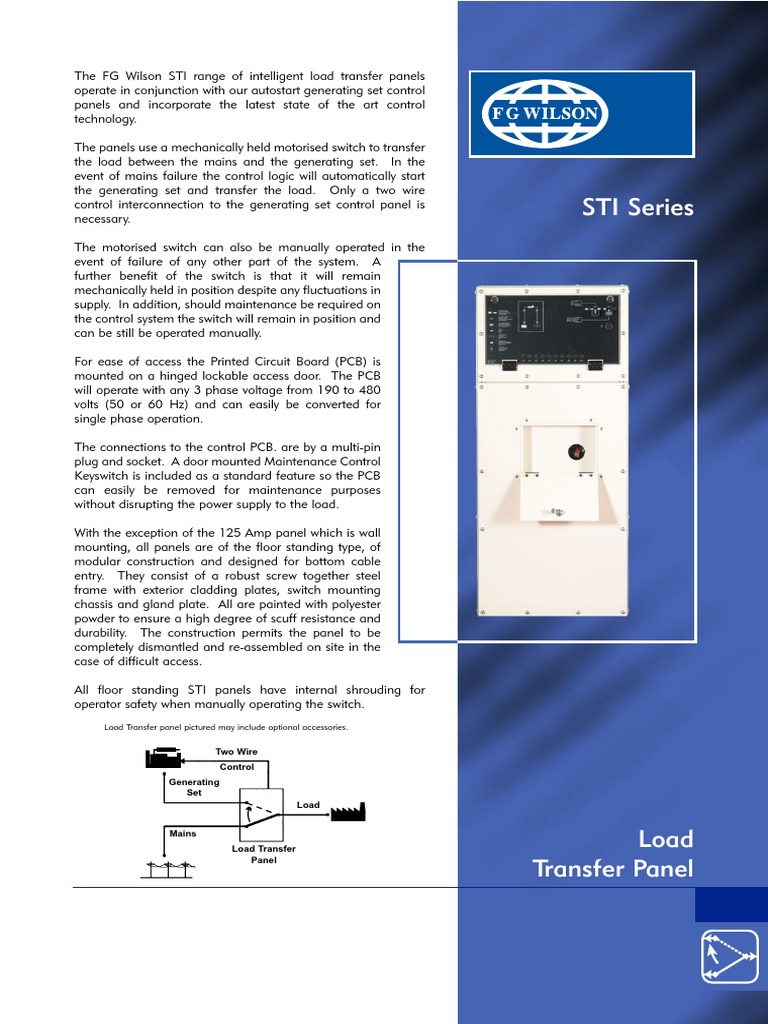 Sti Panel (GB) (2004) | PDF | Mains Electricity | Switch