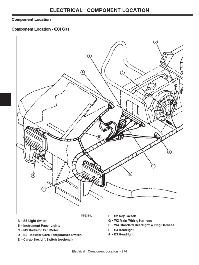 Gas 6x4 Gator Electrical From TM1518 | PDF | Ignition System | Electrical Wiring