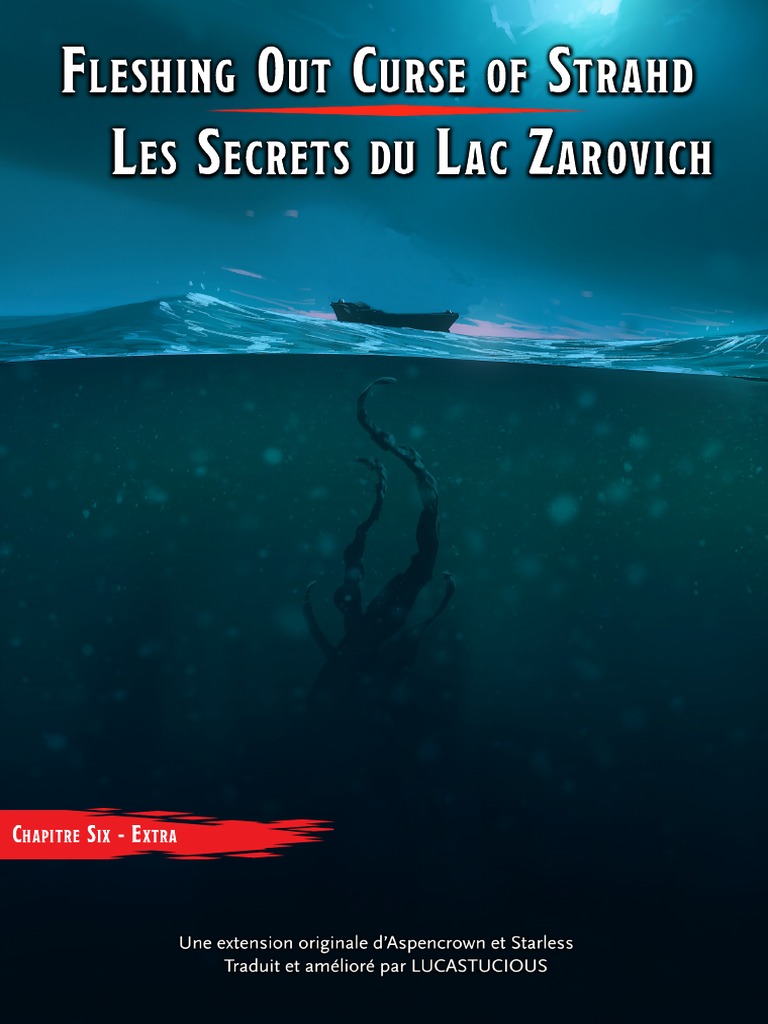 Fleshing Out Curse of Strahd - FR - Ch.6 Vallaki - Les Secrets Du Lac ...
