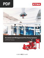 Approved Fire Pump Sets Overview | PDF | Pump | Engines