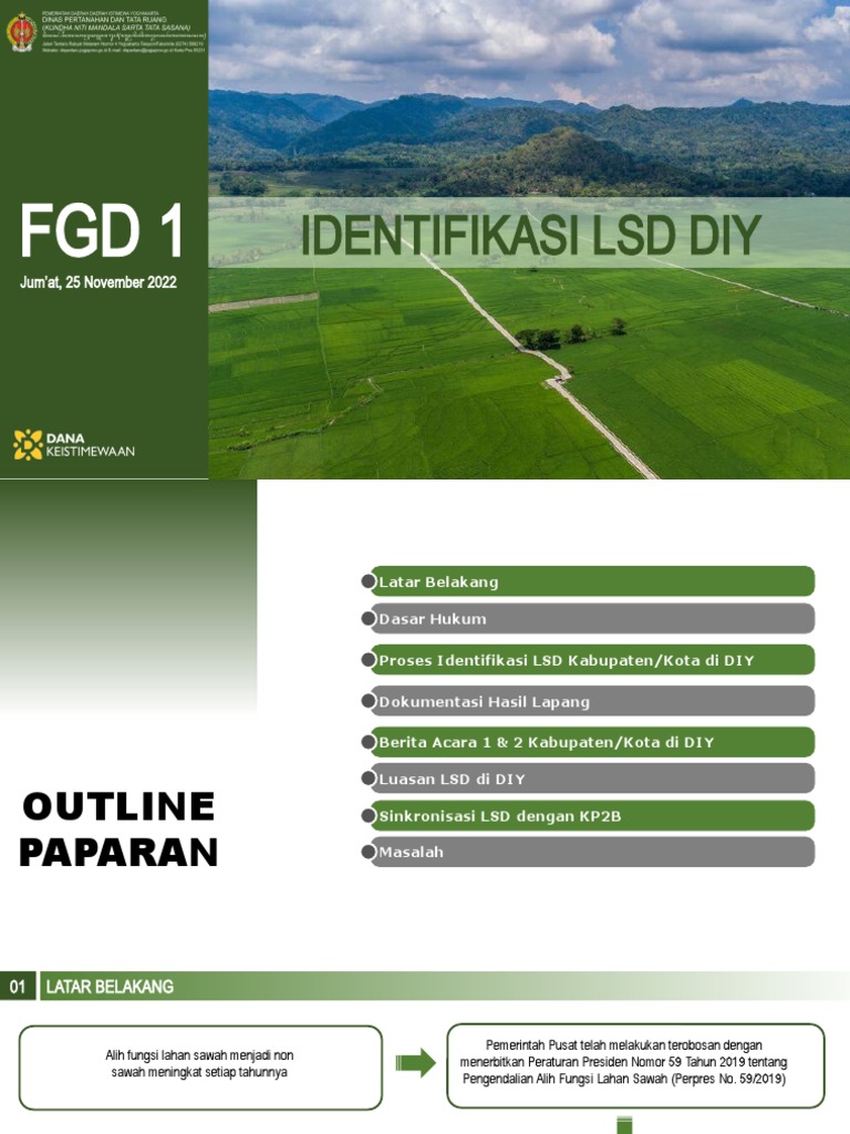 DPTR Diy - FGD 1 LSD Diy (25112022) | PDF