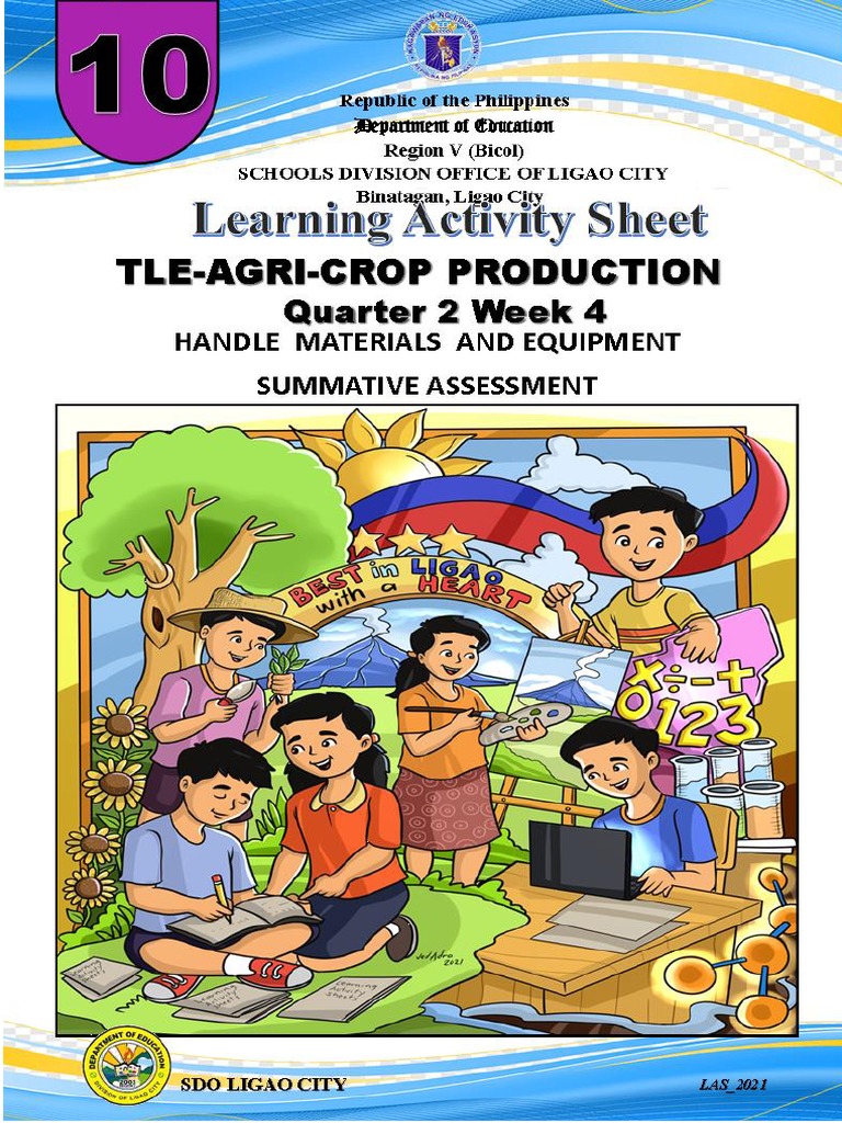 Tle 10 Agricrop Production Quarter 2 Week 4 Summative Assessment | PDF ...