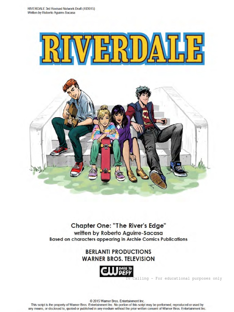 Riverdale 101 Chapter 1 The Rivers Edge 2017 | PDF | Archie Comics | American Comics Characters
