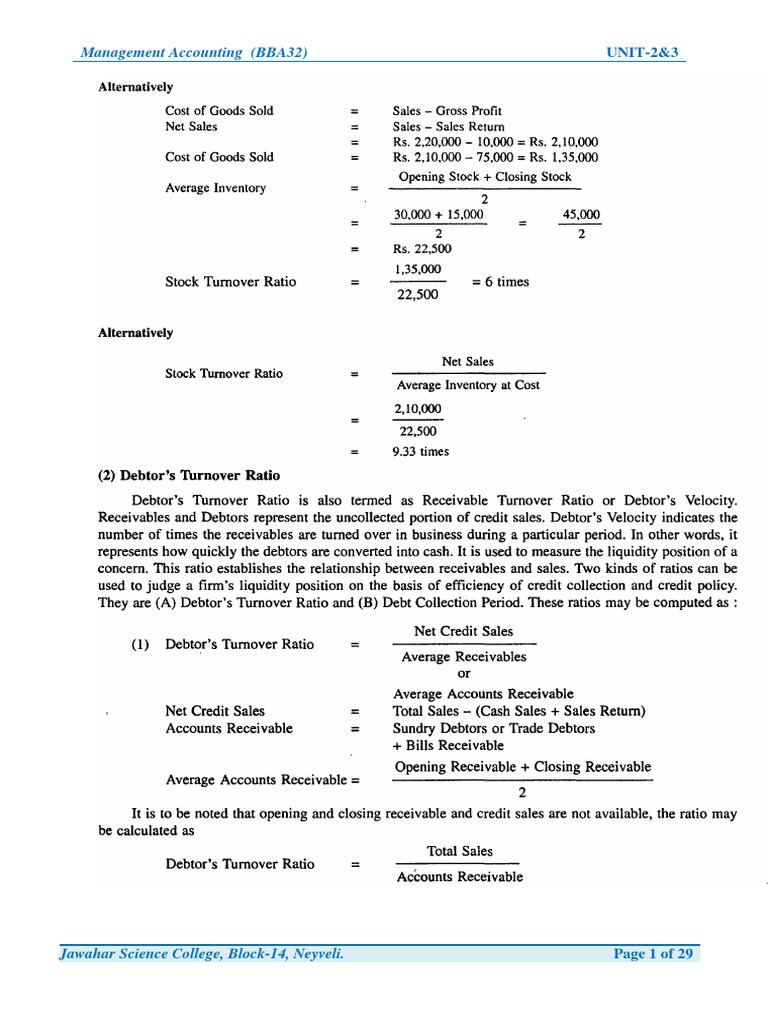 Management Accountig | PDF