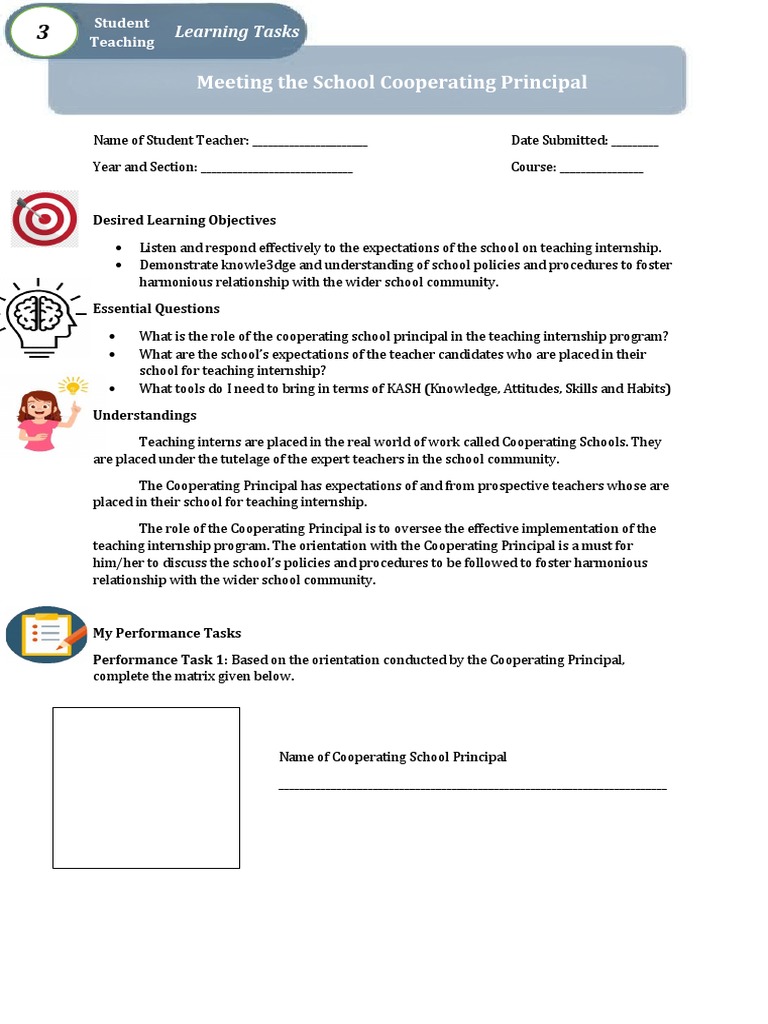 ST Learning Task 3 | Download Free PDF | Teachers | Mentorship
