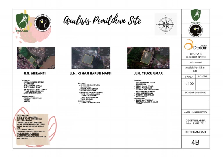 Analisis Pemilihan Site Stupa 4 | PDF