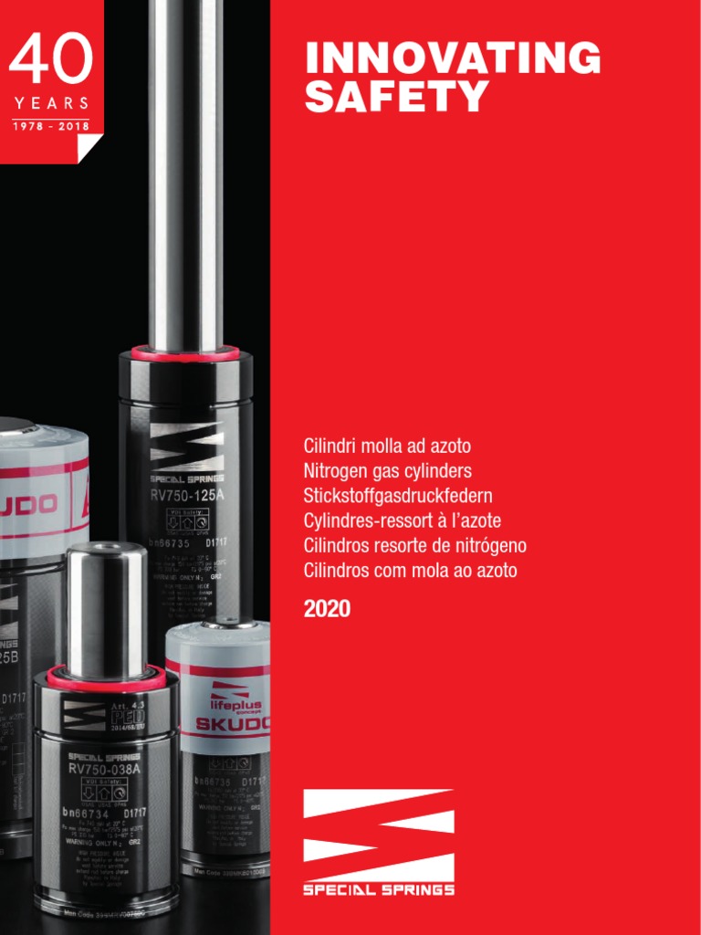 Catálago Cilindros Special Springs | PDF | Mechanical Engineering