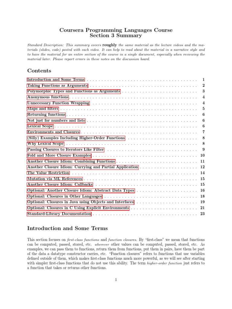 Lex Scop Closures Funs Term Curry | PDF | Scope (Computer Science) | Anonymous Function