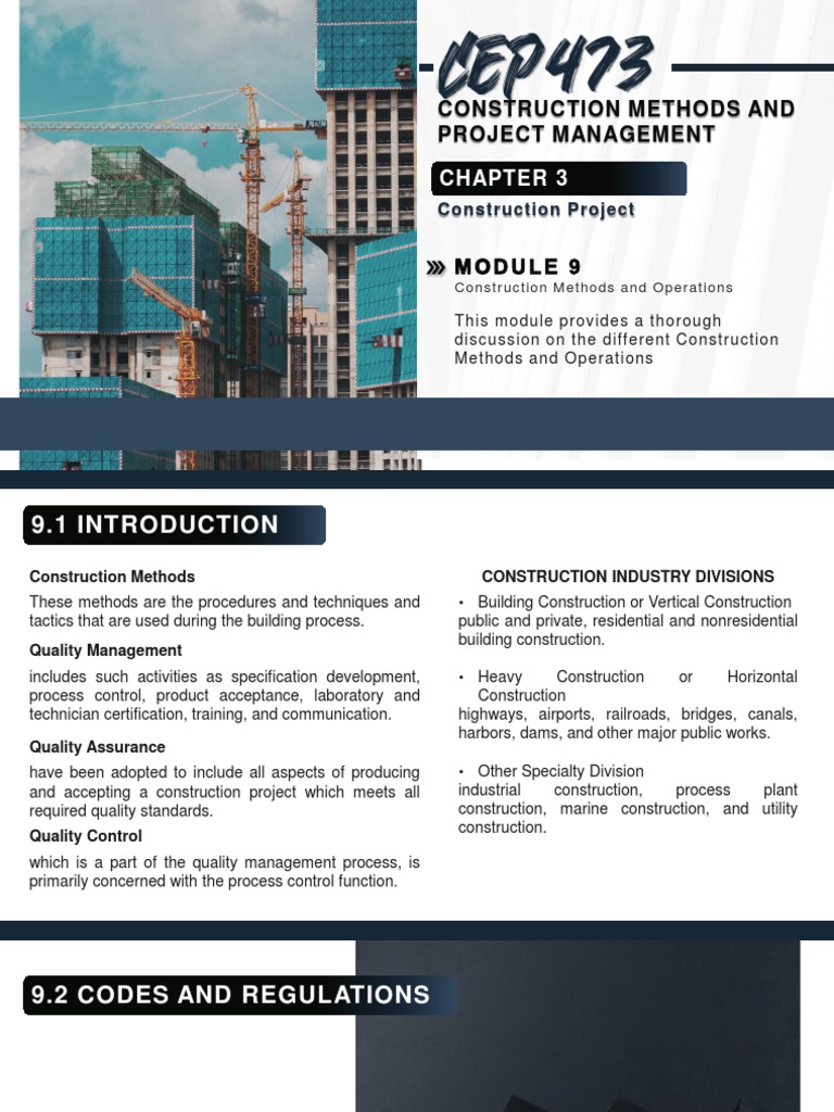 Construction Methods and Operations | PDF | Concrete | Masonry