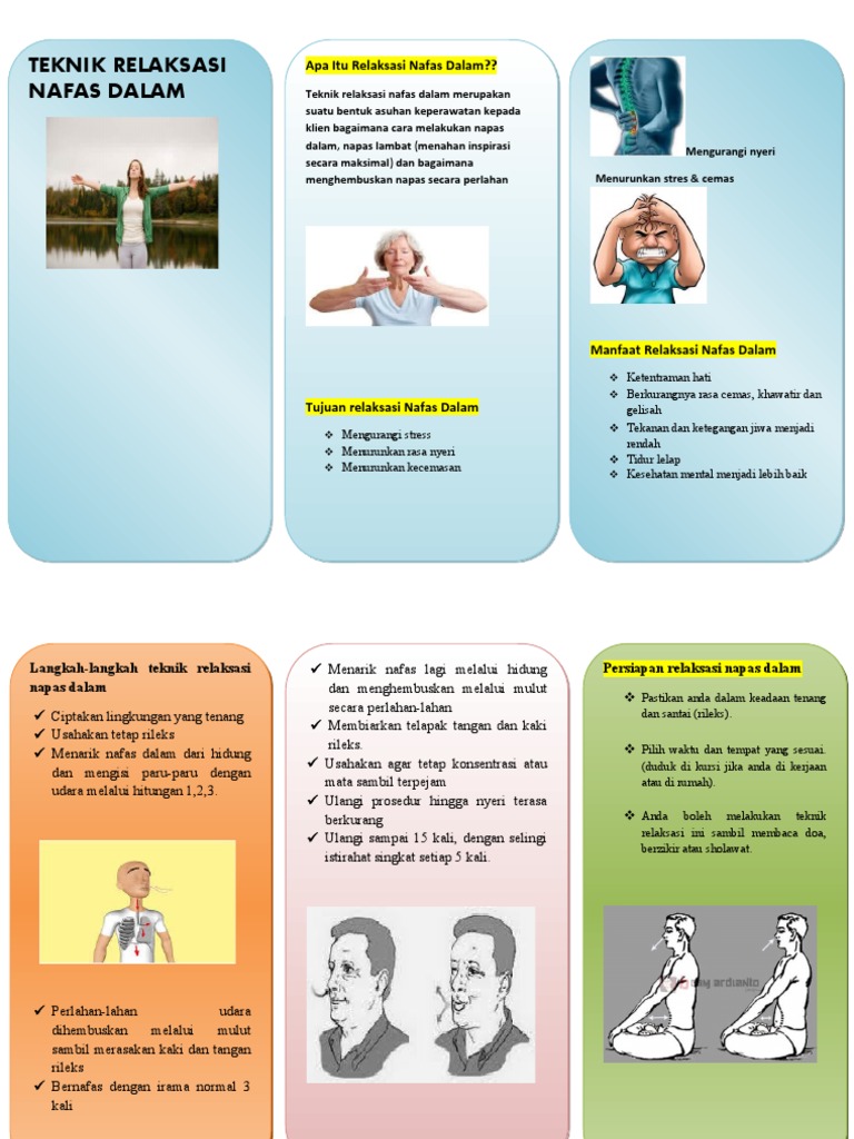 Leaflet Tarik Nafas Dalam | PDF