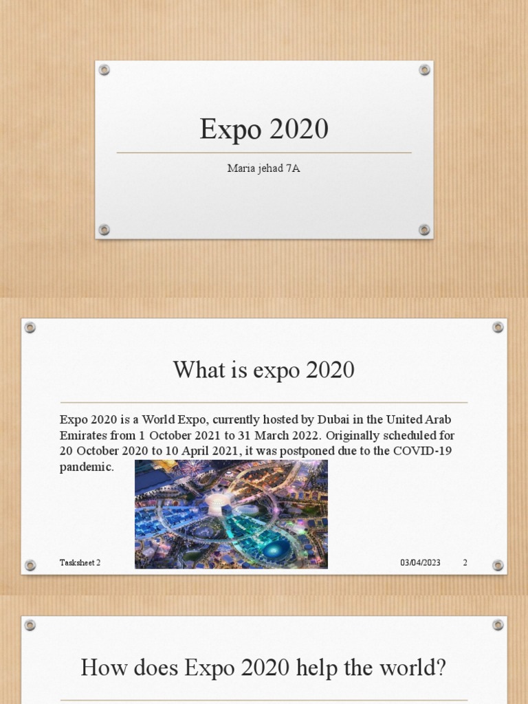 Expo 2020: Impact and Success Insights | PDF
