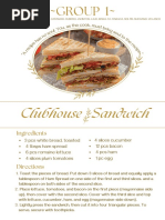 Multi-Decker Sandwich | PDF | Sandwich | Convenience Food