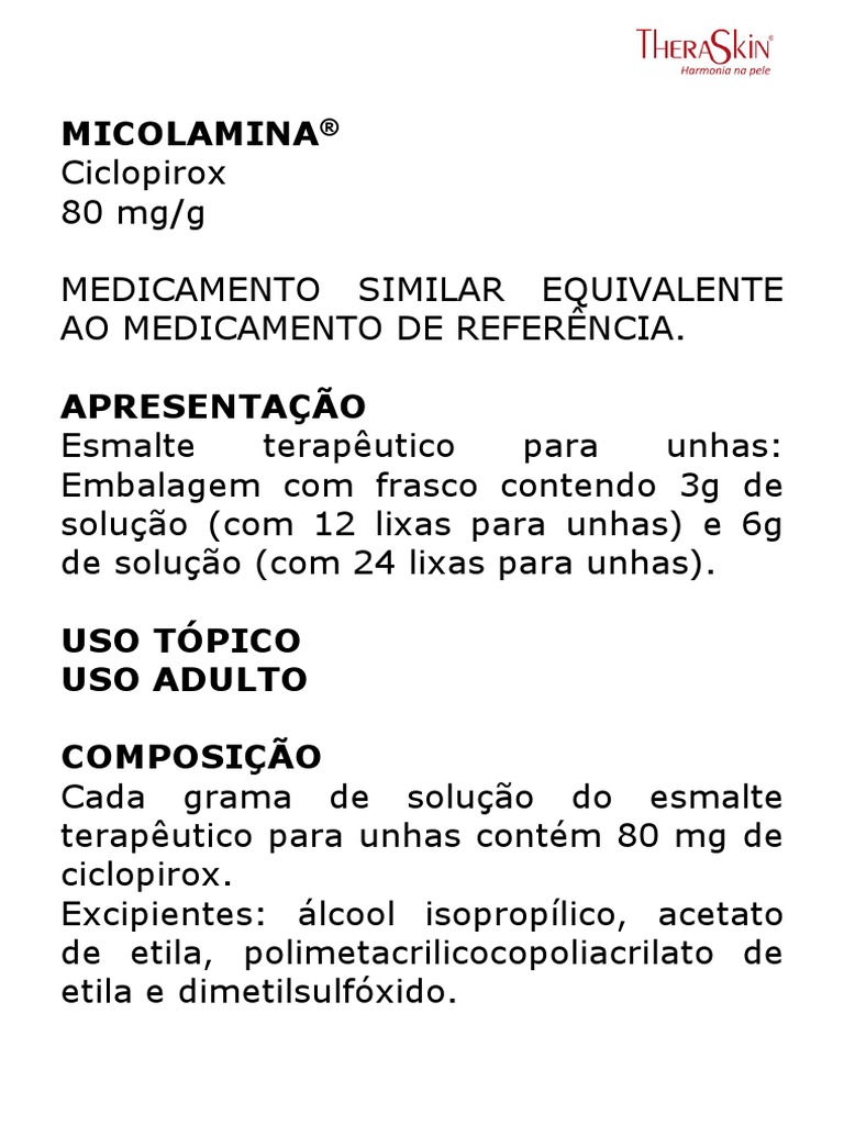 MicolaminaEsmalte Bulapaciente | PDF | Gravidez | Amamentação