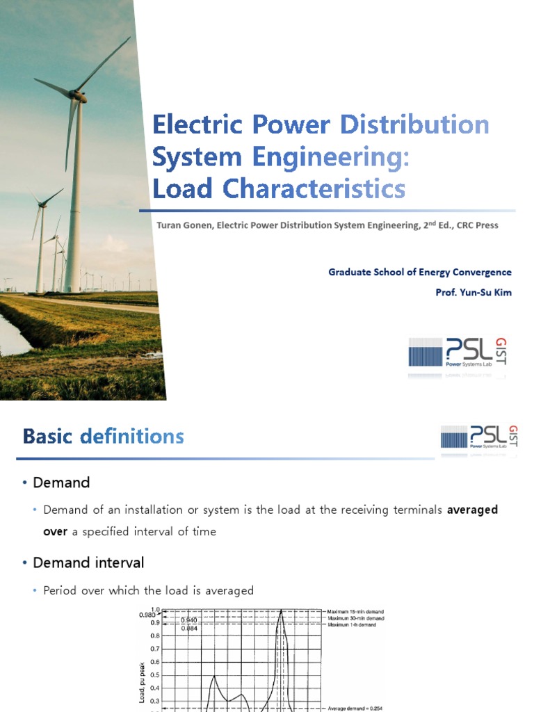 02 - Turan - Load Characteristics | PDF | Electricity | Electric Power