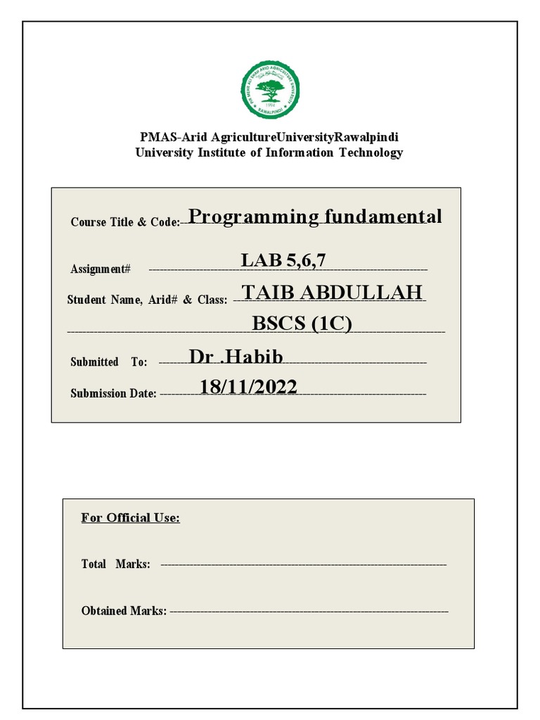 Taib Abdullah | PDF | Namespace | Computing