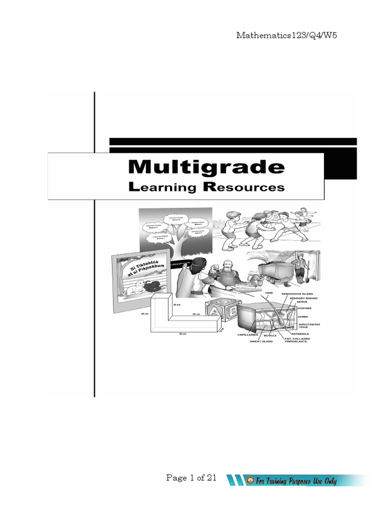 Grade 1-3 Math Activity Sheets | PDF