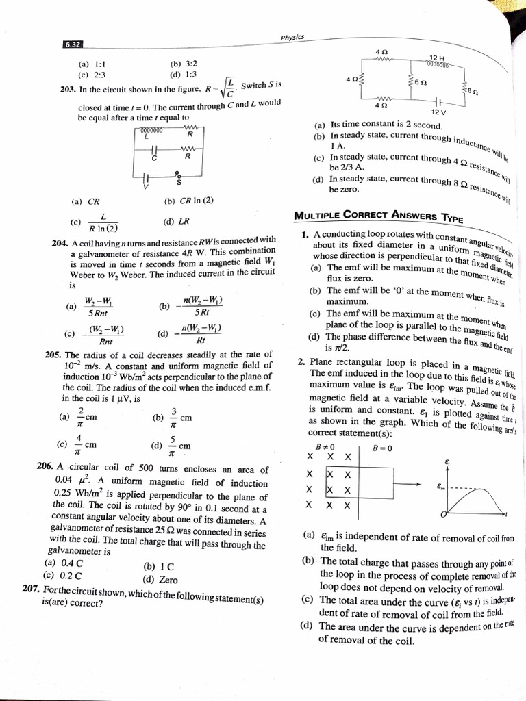 Electromagnetic Induction 2 | PDF | Electromagnetic Induction | Inductor